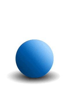 Bouncing Blue Ball Animation gif by rebelrhoads | Photobucket