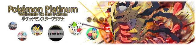 Pokémon Platinum Version Forum - Pokémon Community - Neoseeker Forums