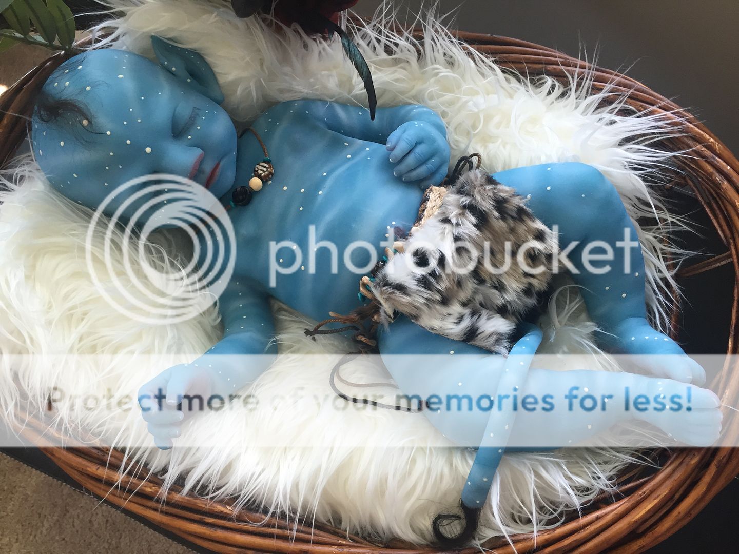 Reborn Full Body SOLID Silicone AVATAR Baby Boy-Spots Glow In Black ...