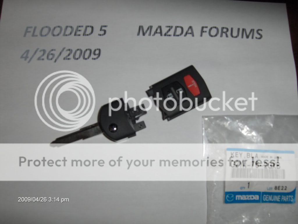 FS: Mazda OEM Switchblade key and Remote | Mazdas247