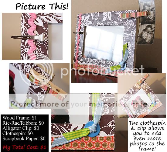 Making a Tween/Teen Frame for $1!