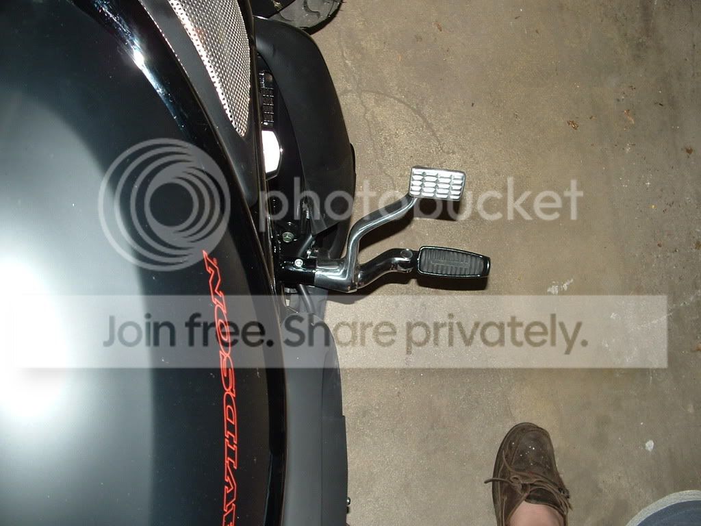 Extended footpeg pics (reveresed reduced reach) | Harley Davidson V-Rod ...