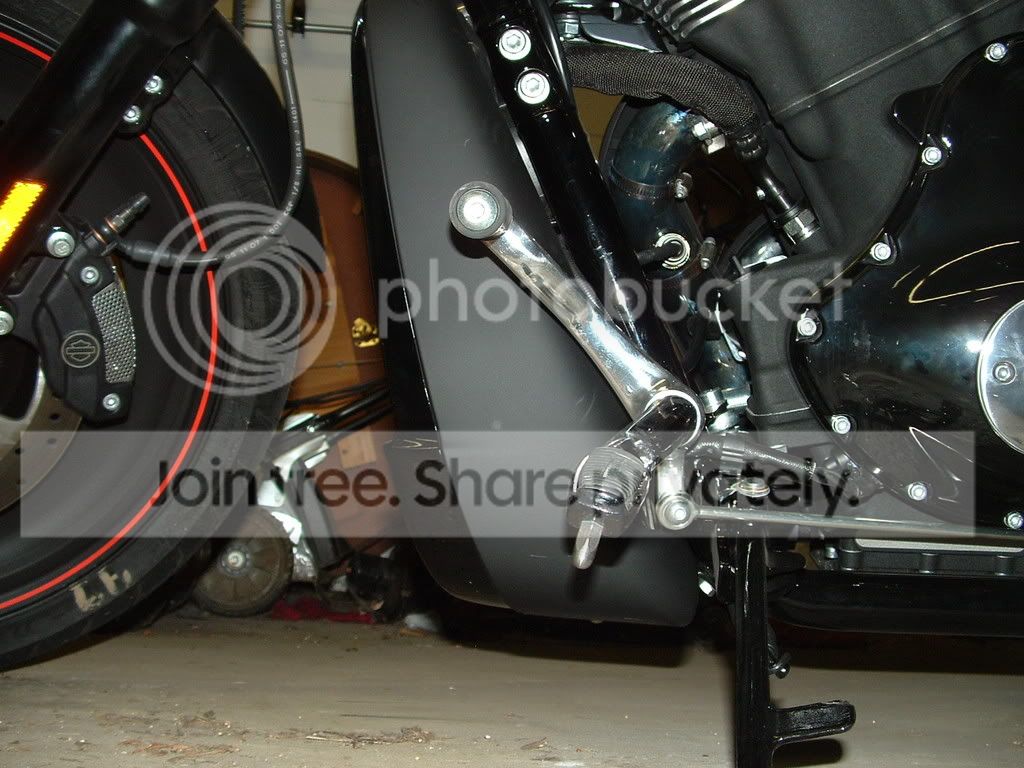 Extended footpeg pics (reveresed reduced reach) | Harley Davidson V-Rod ...